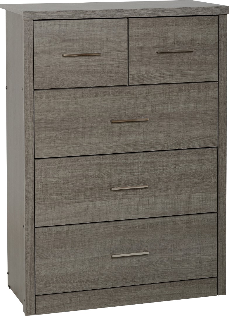 Liverpool 3+2 Drawer Chest - WT Home Centre