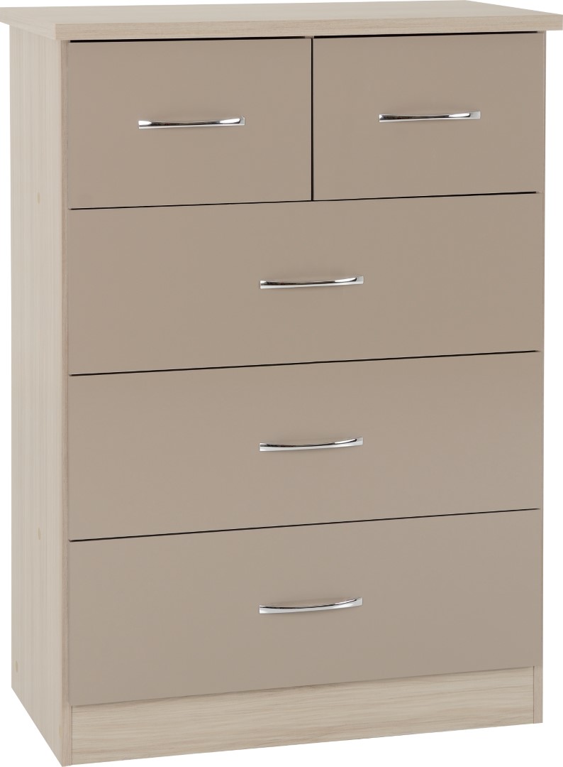 London 3+2 Drawer Chest - WT Home Centre